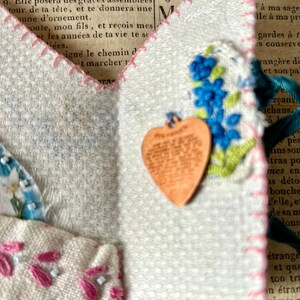 Virgin Mary Pocket Shrine - Hand Stitched and Vintage Assembled Pocket ...