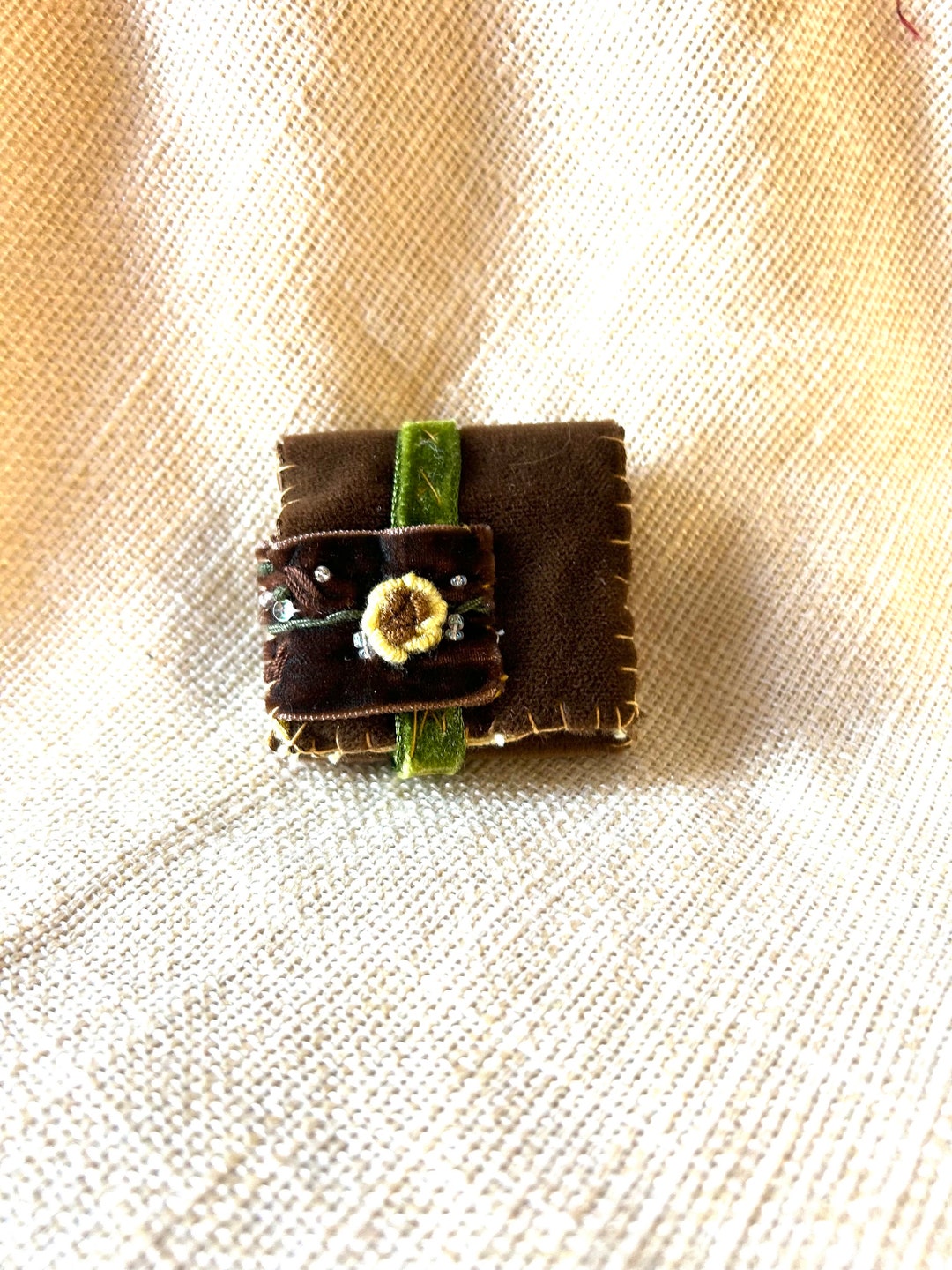 Virgin Mary Pocket Shrine Hand Stitched and Vintage Assembled Shrine ...