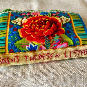 Saint Therese of Lisieux Hand Stitched Book - Diana D Darden - Vintage ...