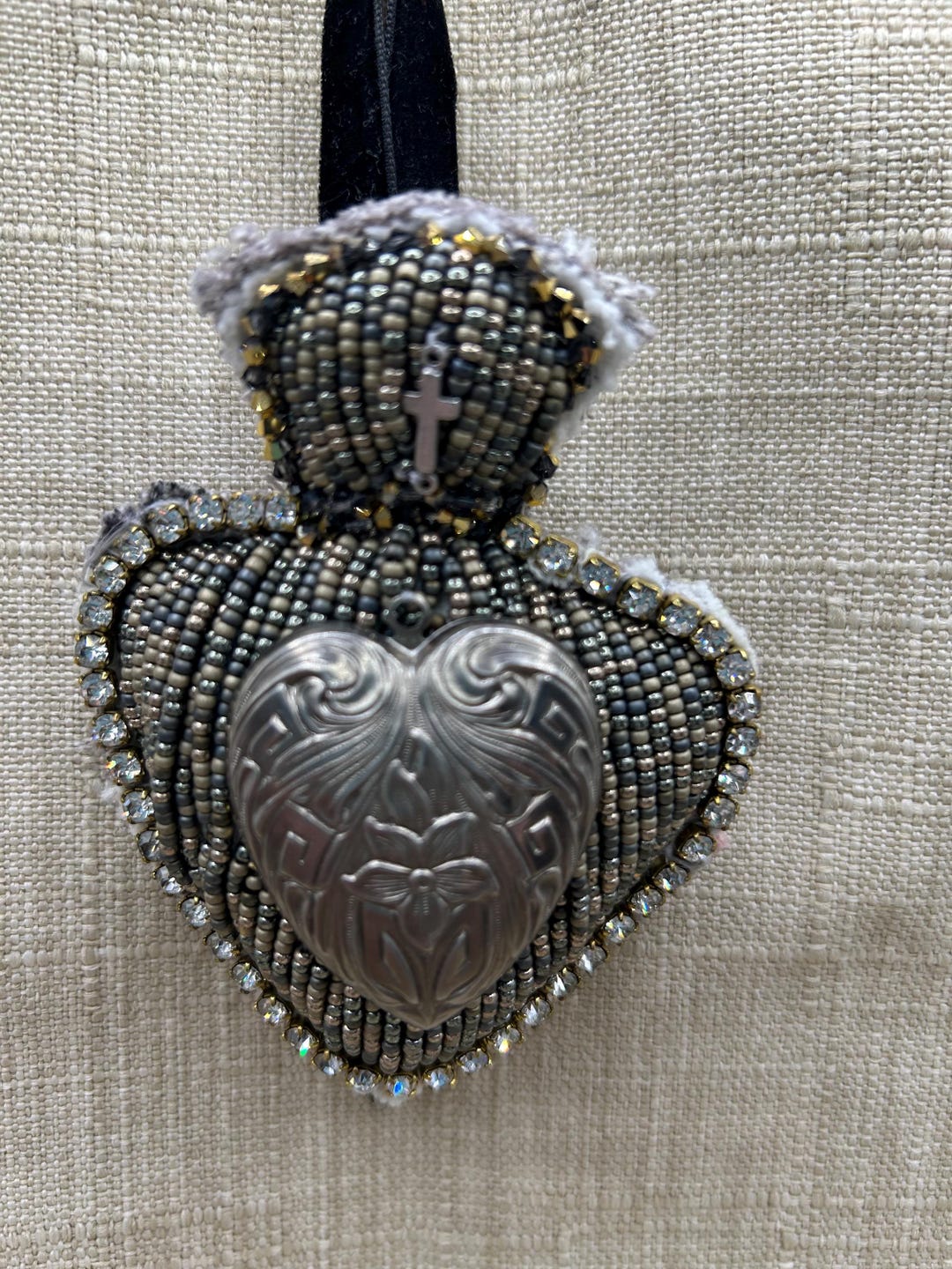 Immaculate Heart of Mary - Diana D Darden - Hand Stitched Heart ...