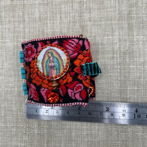 Our Lady of Guadalupe Hand Stitched and Vintage Assembled Mini Book ...
