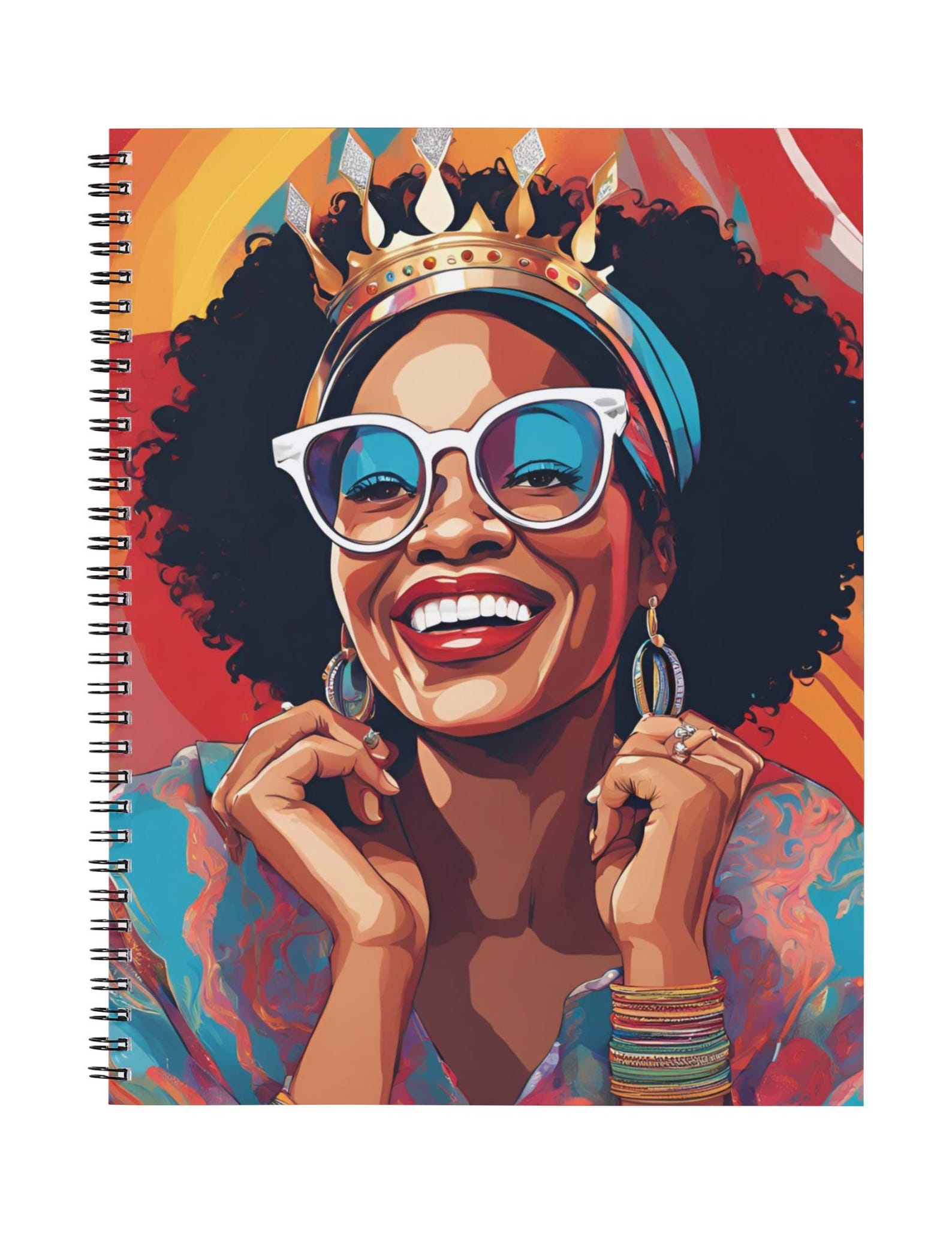 African American Woman Notebook Cover - Etsy