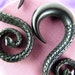 00g Serpent Stretch Earrings 00 Gauge Stretching Plug - Etsy
