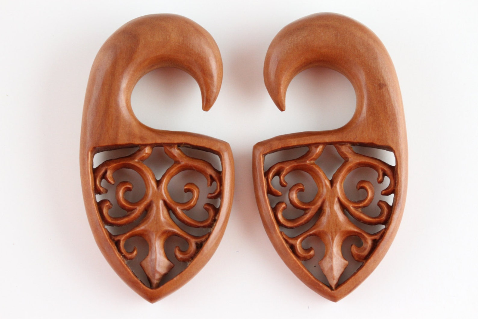 14mm Gauged Ears Stretching Wood Plugs 14mm Sawo Wood Plug | Etsy