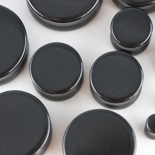 Black Plugs - Etsy