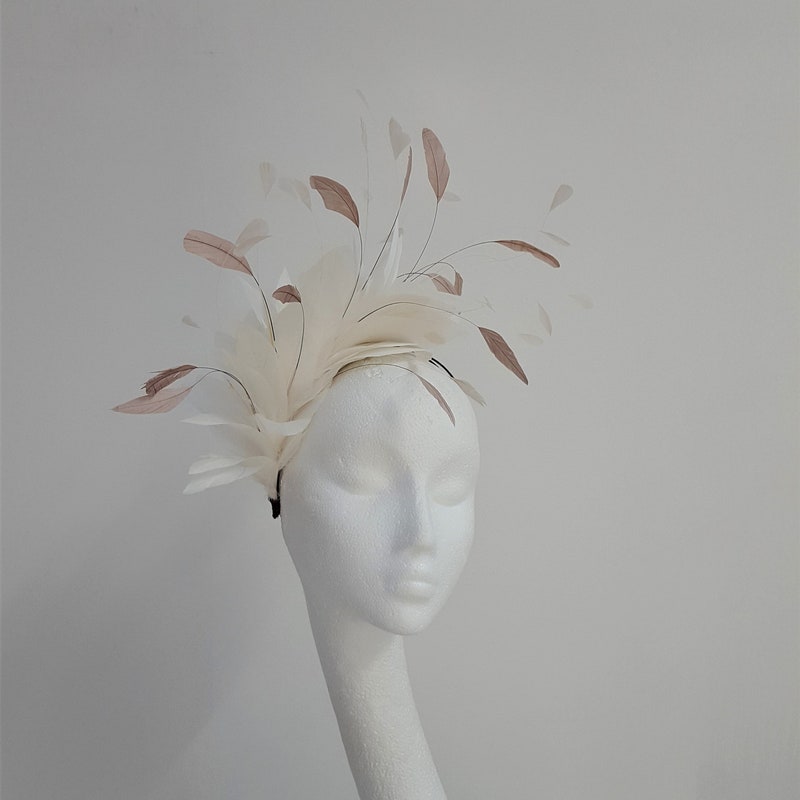 Feather Fascinator - Etsy