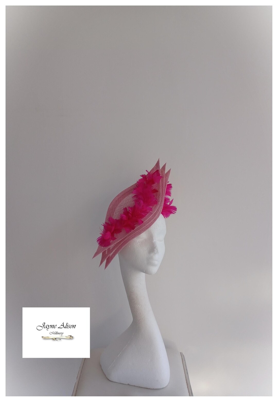 Pink, Cerise Hatinator, Wedding Hat, Mother of the Bride Fascinator ...