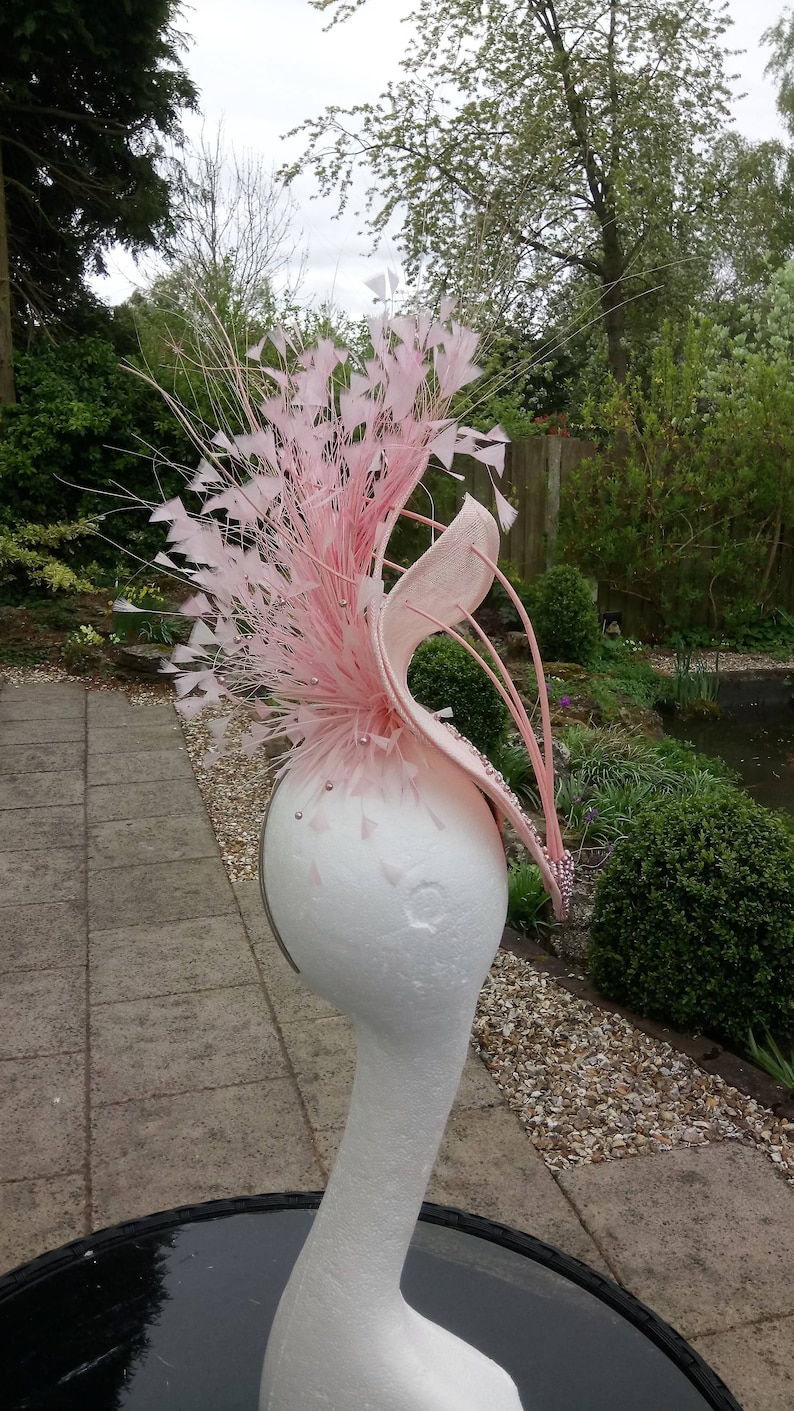 Pink Hatinator, Wedding Hat, Mother of the Bride Fascinator, Royal ...