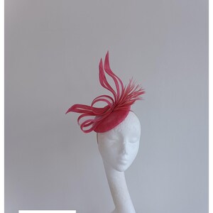 Pink, Sculptural Hatinator, Wedding Hat, Mother of the Bride Fascinator ...