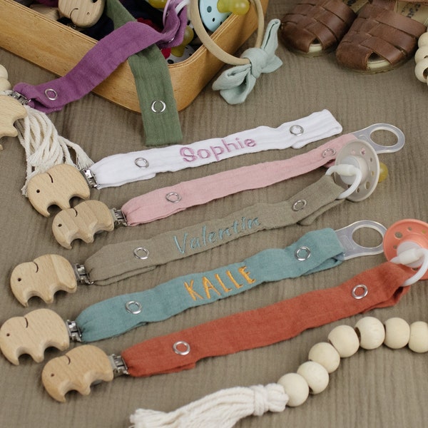 Ribbon Pacifier Clip - Etsy