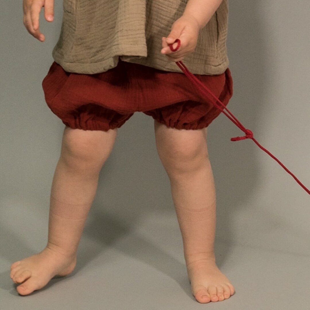 Bloomers Rust Orange Shorts Shorts Muslin avec Bande Élastique - Etsy ...