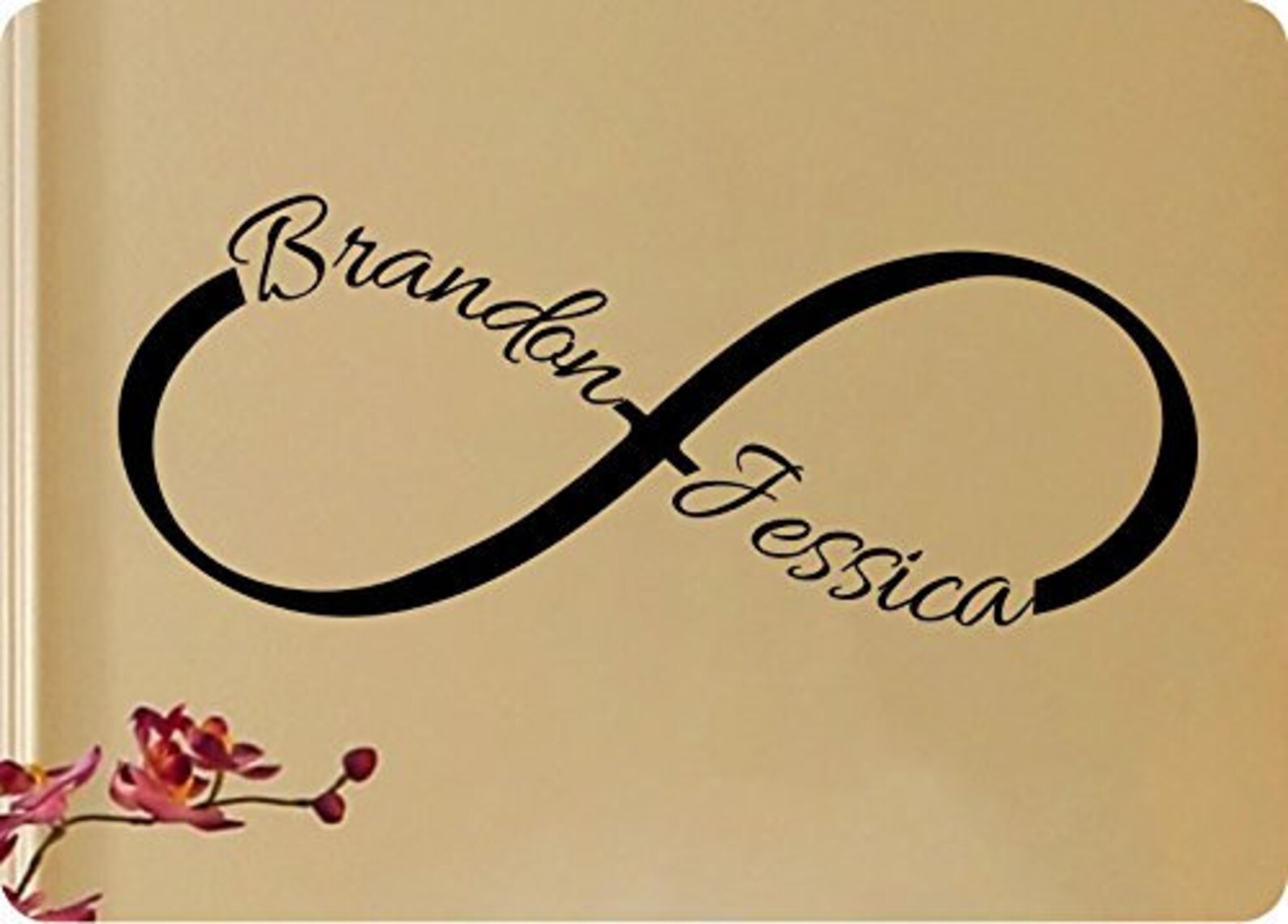 Personalized Custom Name With Infinity Symbol Love Wall Decal Sticker ...