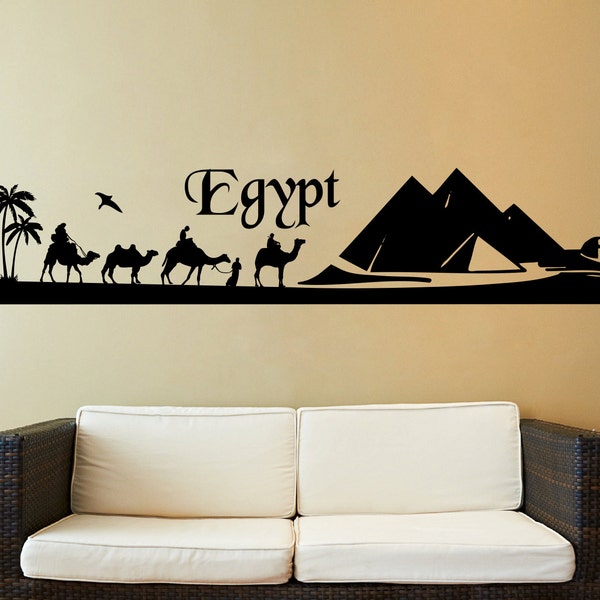 Egyptian Wall Decal - Etsy