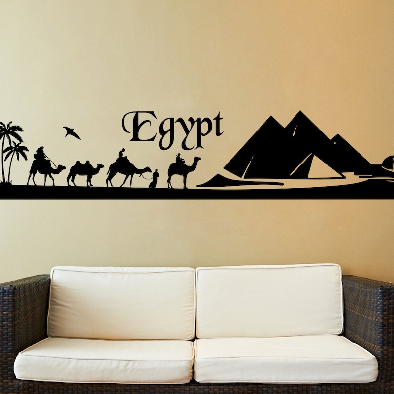 Egyptian Wall Decal - Etsy