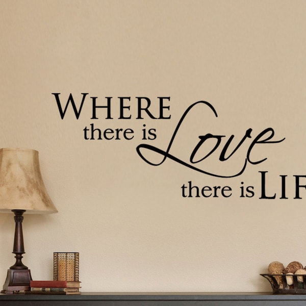 Love Wall Decals - Etsy
