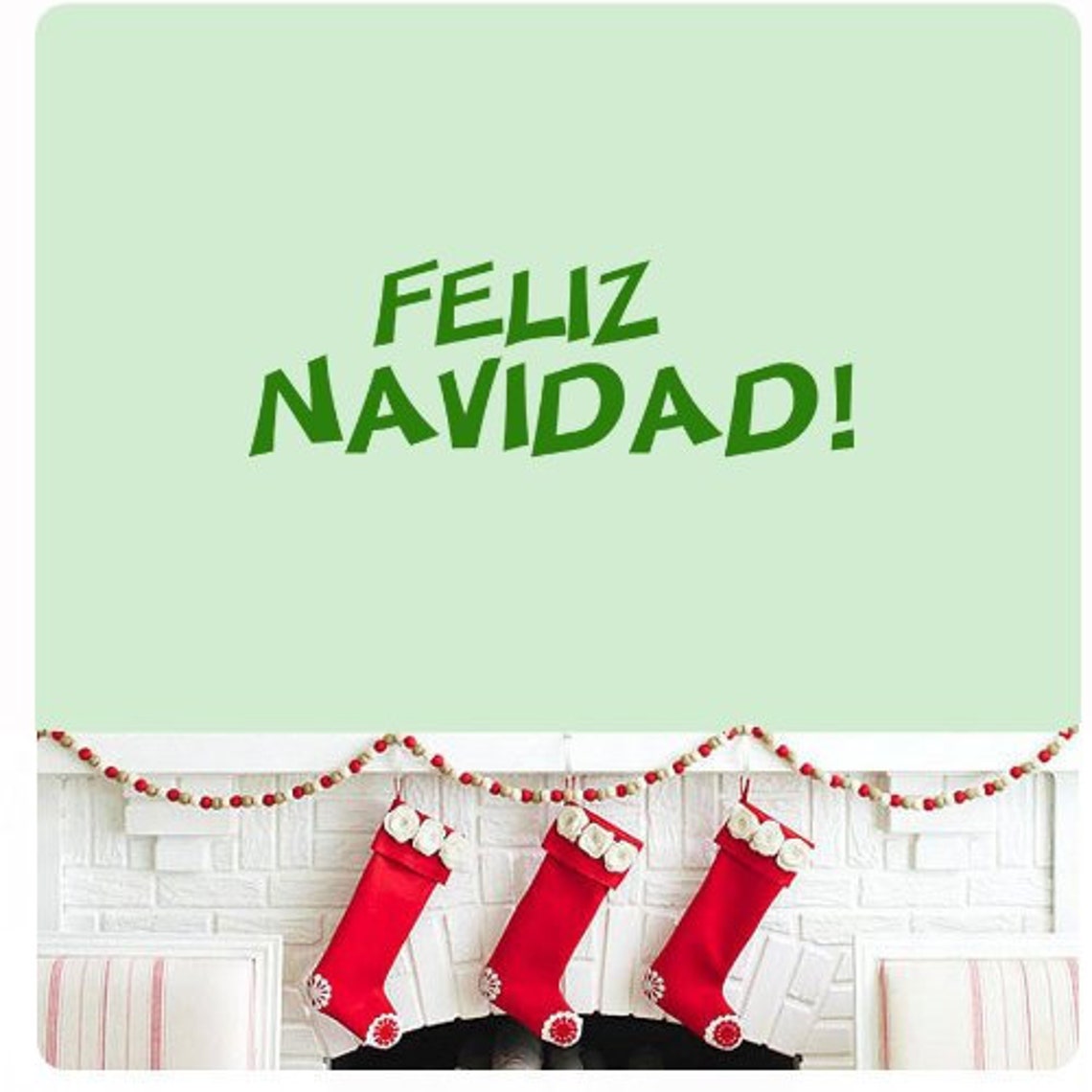Feliz Navidad Song Christmas Spanish We Wish You a Merry - Etsy