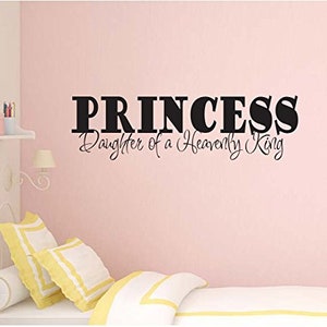 24" Princess Daughter of a Heavenly King Jesus God Girl Woman Christian ...