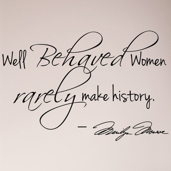 Well Behaved Women - Etsy