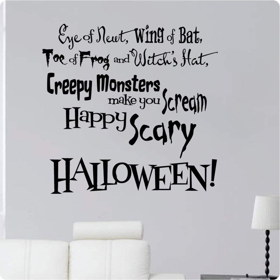 24" Eye of Newt Wing Bat Toe Frog Witch's Hat Creepy Monsters Make You ...