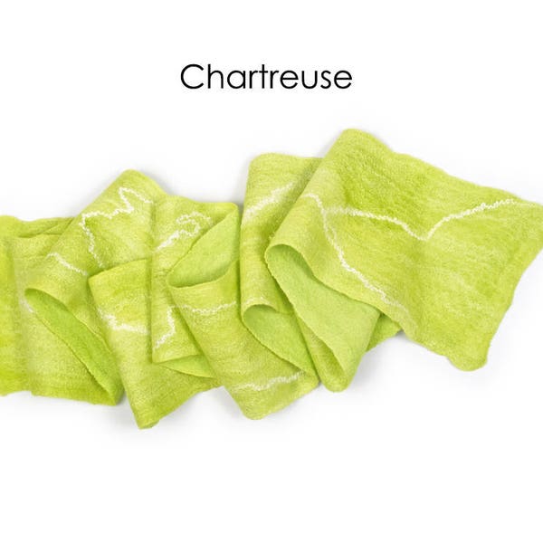 Chartreuse Scarf - Etsy