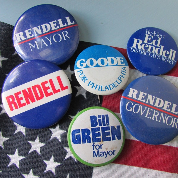 Philadelphia Buttons - Etsy