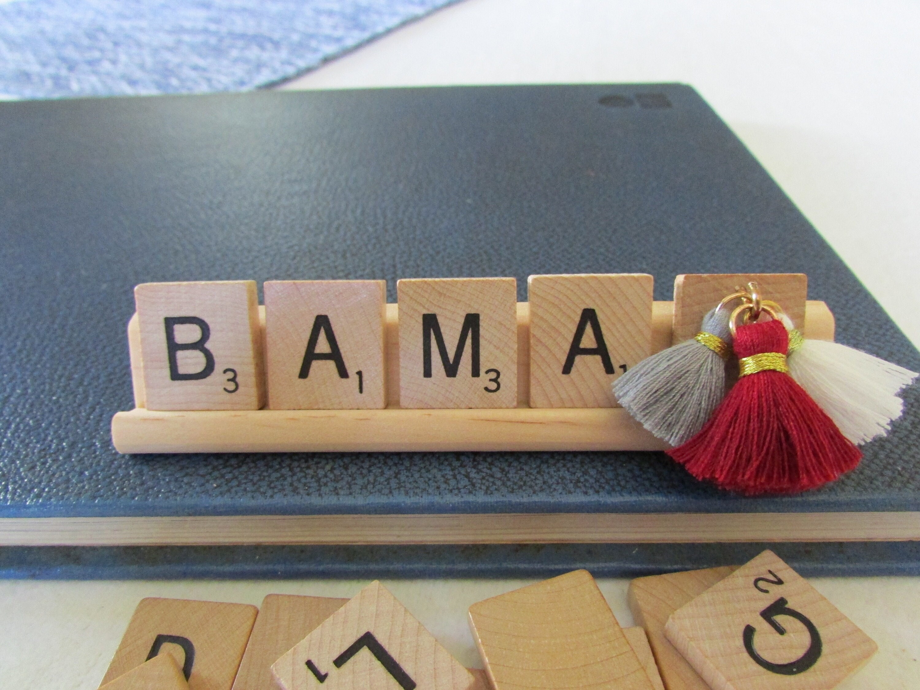 BAMA University of Alabama Sign With Tassels / Dorm Accessory / Care ...