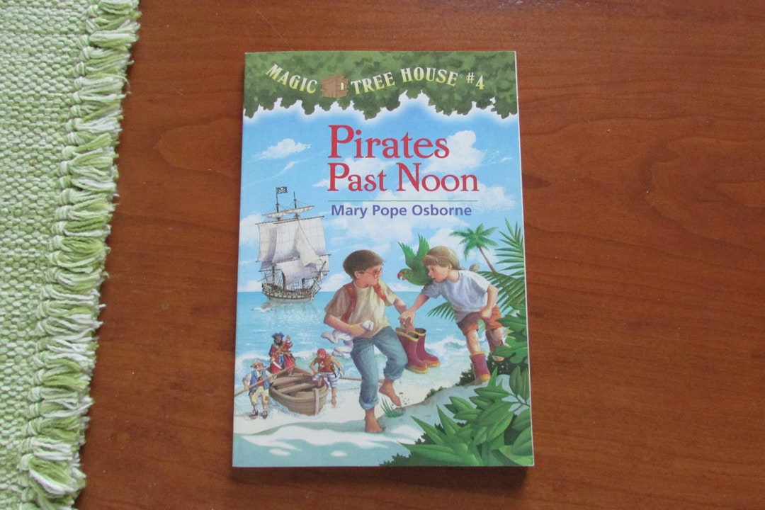 MAGIC TREE HOUSE 4 Pirates Past Noon Mary Pope Osborne Vintage ...