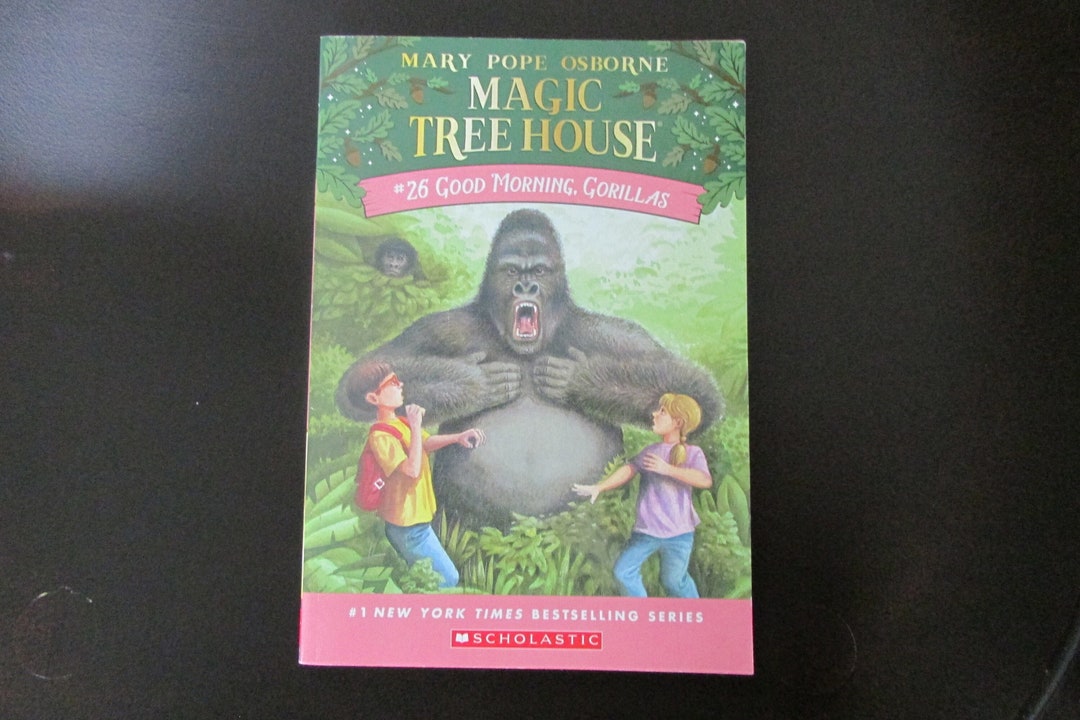 MAGIC TREE HOUSE Good Morning Gorillas 26 by Mary Pope Osborne Vintage ...