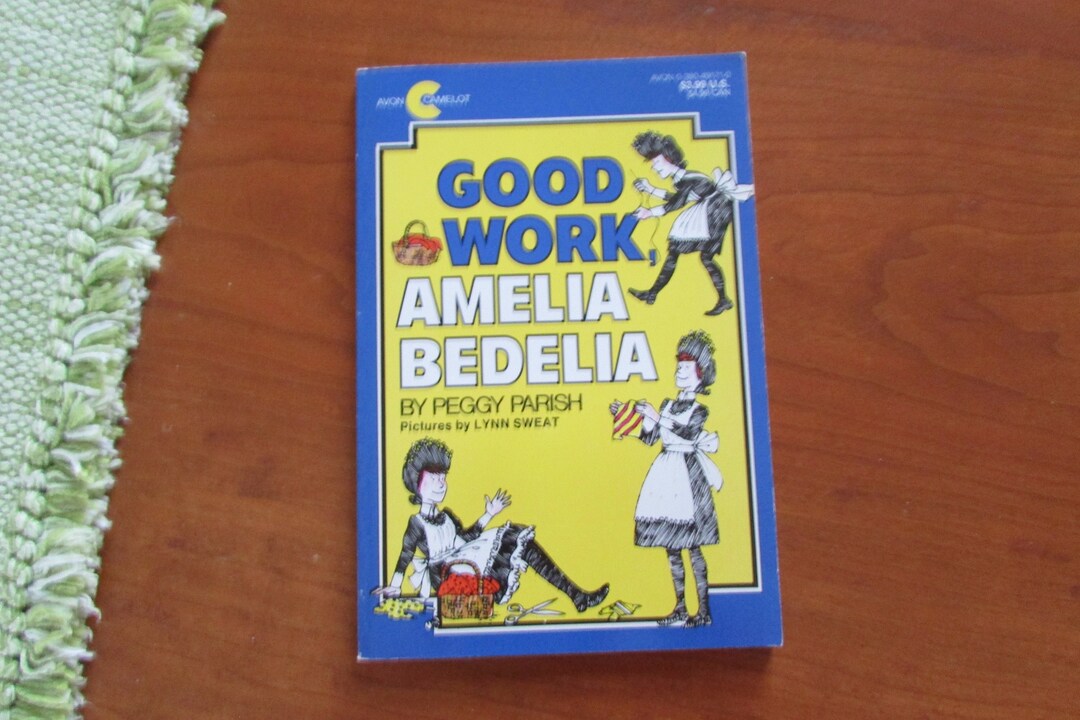 AMELIA BEDELIA Good Work by Peggy Parish / Vintage Paperback Children's ...