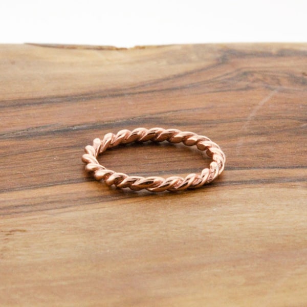 Rope Engagement Ring - Etsy