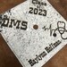 Grad Cap Topper Western Cowhide Personalized Mortar Board Cover ...