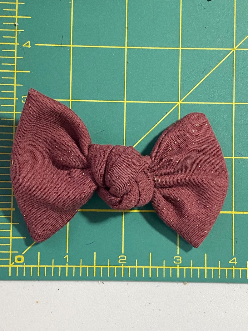 Glitter Hair Bows Wine Glitter Hair Bows, Set of 2 Hair Bows, Bows for ...