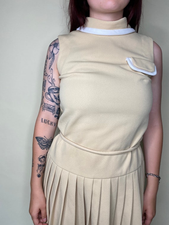 1960s Beige Dress - Gem