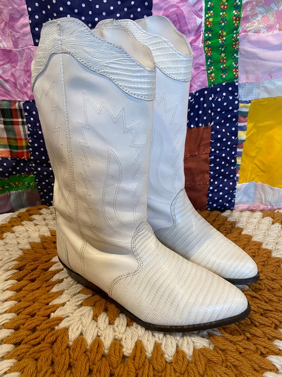 Vintage 1980s Cowgirl Cowboy Rancher Western Cowboy 8… - Gem