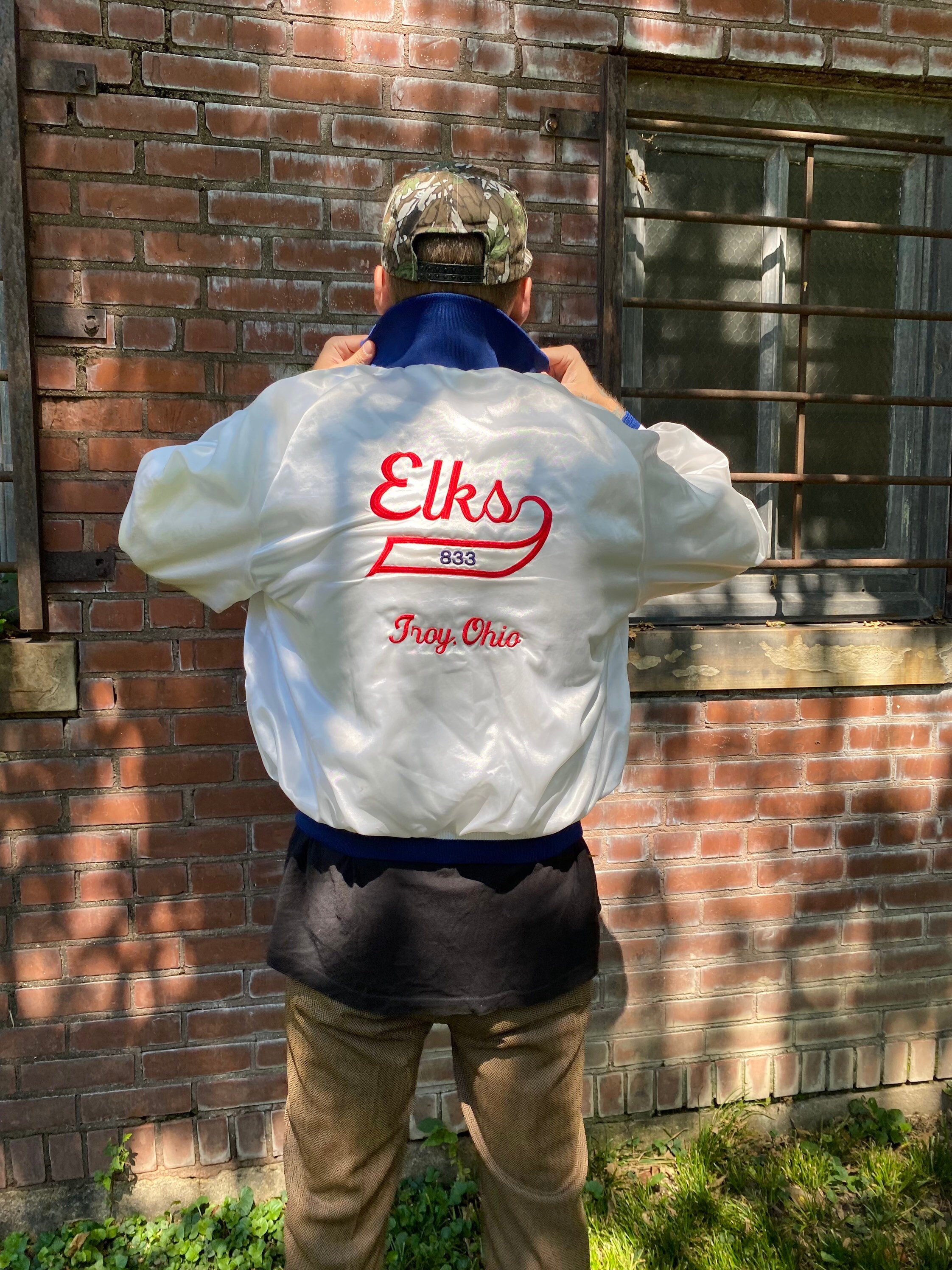 1980s Elks Lodge Bomber Jacket - Etsy