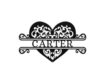 Carter Name Sign - Etsy