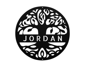 Metal Jordan Sign - Etsy