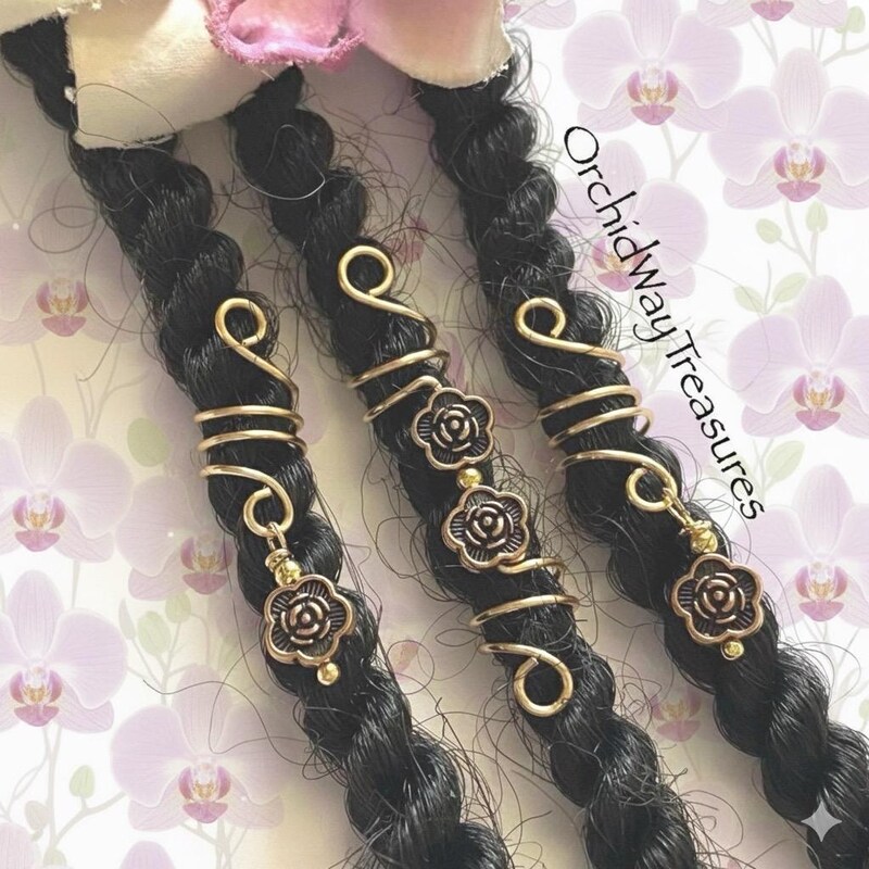 Spiral Dreadlock Hair Pin - Etsy