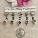 Silver Star Dread/braid Cuff Dreadlock Charm Loc Jewelry Euro Charm ...