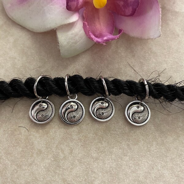 Silver Yin Yang - Etsy