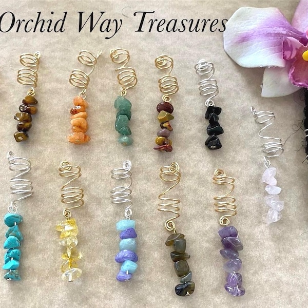 Amethyst Jewelry for Locs - Etsy