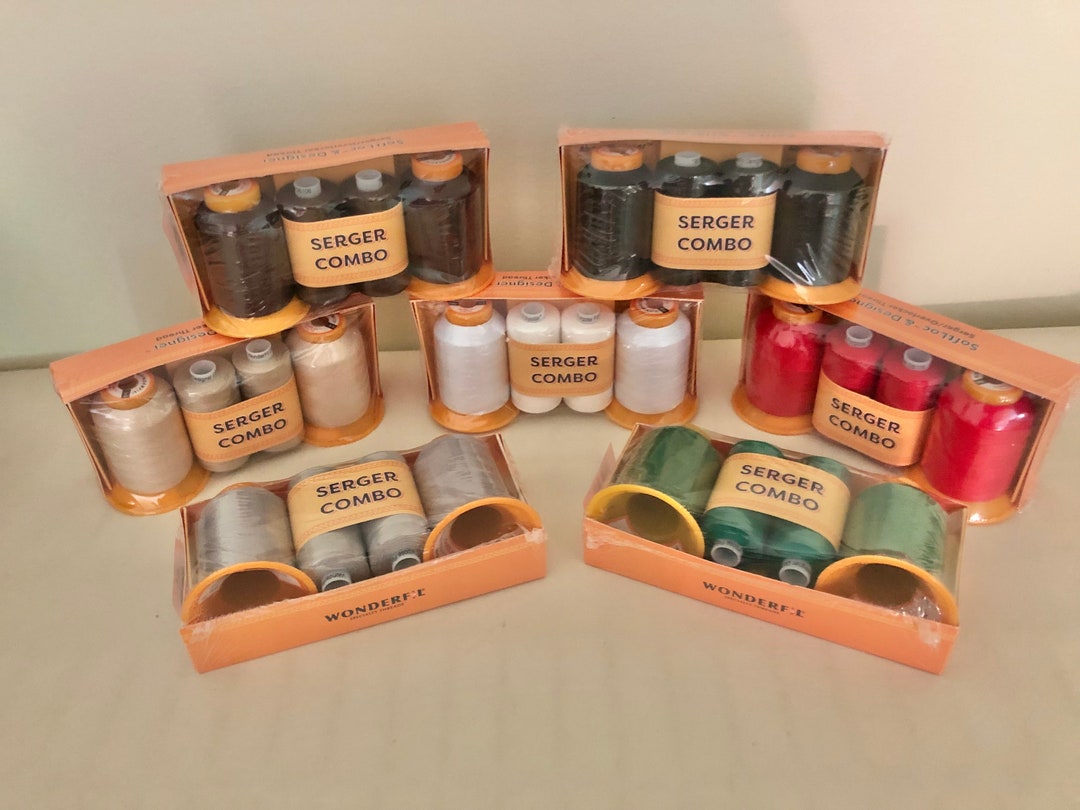 Serger Combo Thread Pack - Etsy