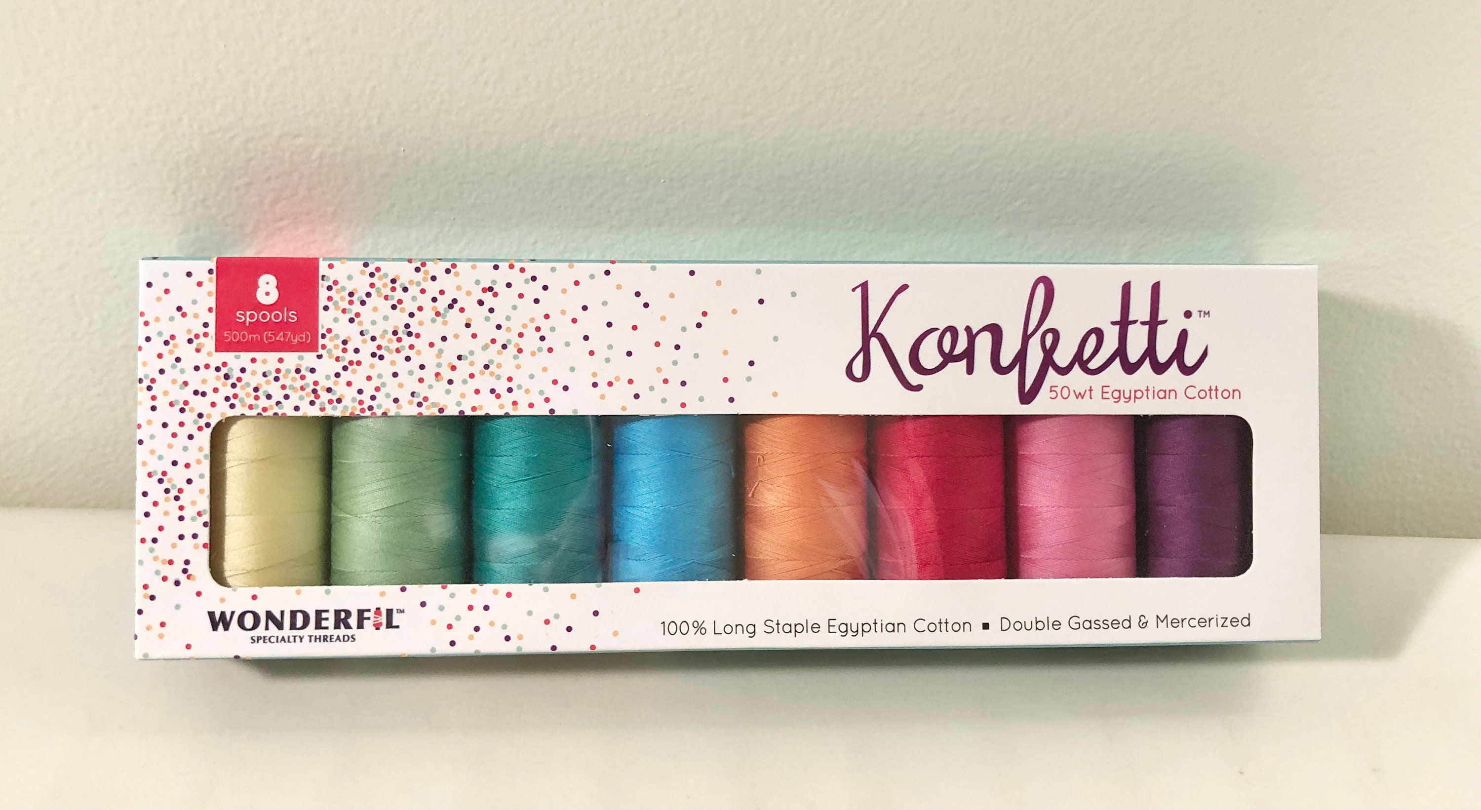 KONFETTI Thread Packs by Wonderfil - Etsy