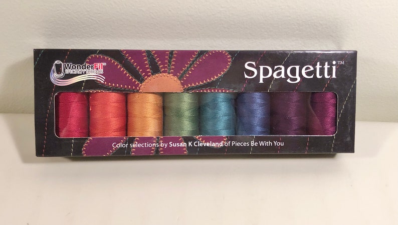 Spagetti by Susan Cleveland~wonderfil Cotton Thread - Etsy