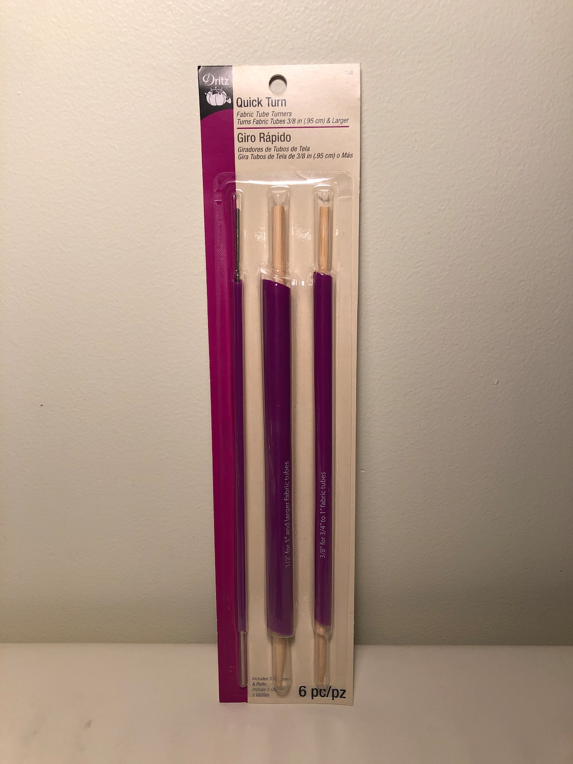 Dritz Quick Turn Fabric Tube Turners - Etsy