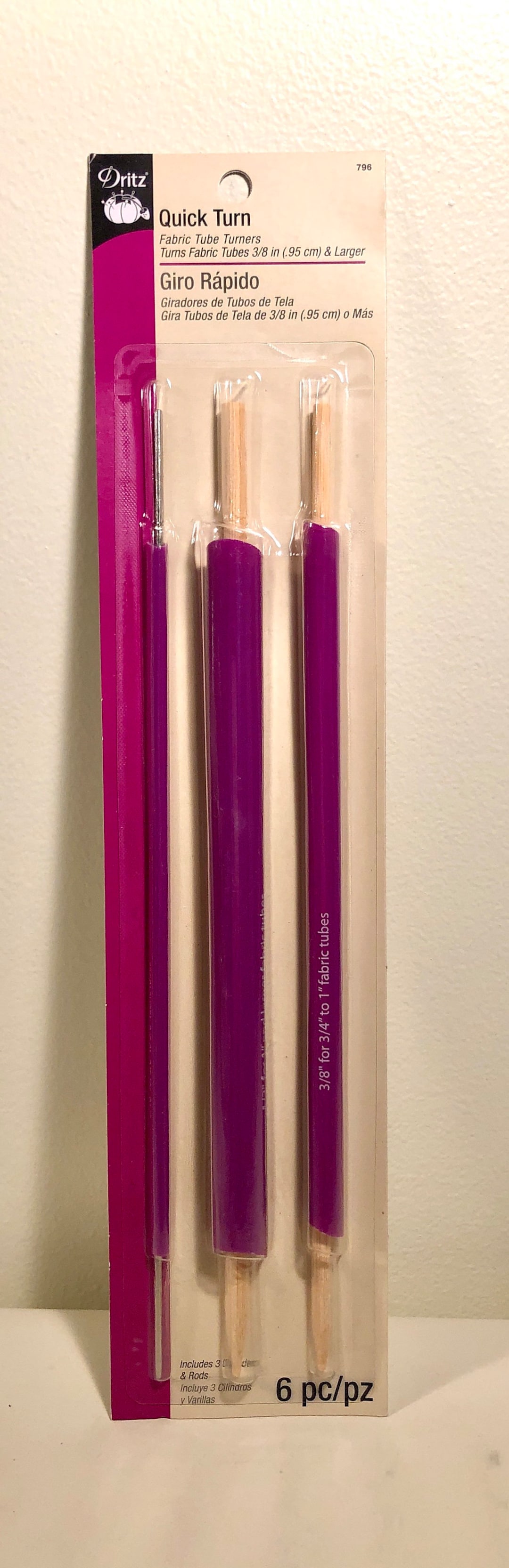 Dritz Quick Turn Fabric Tube Turners - Etsy