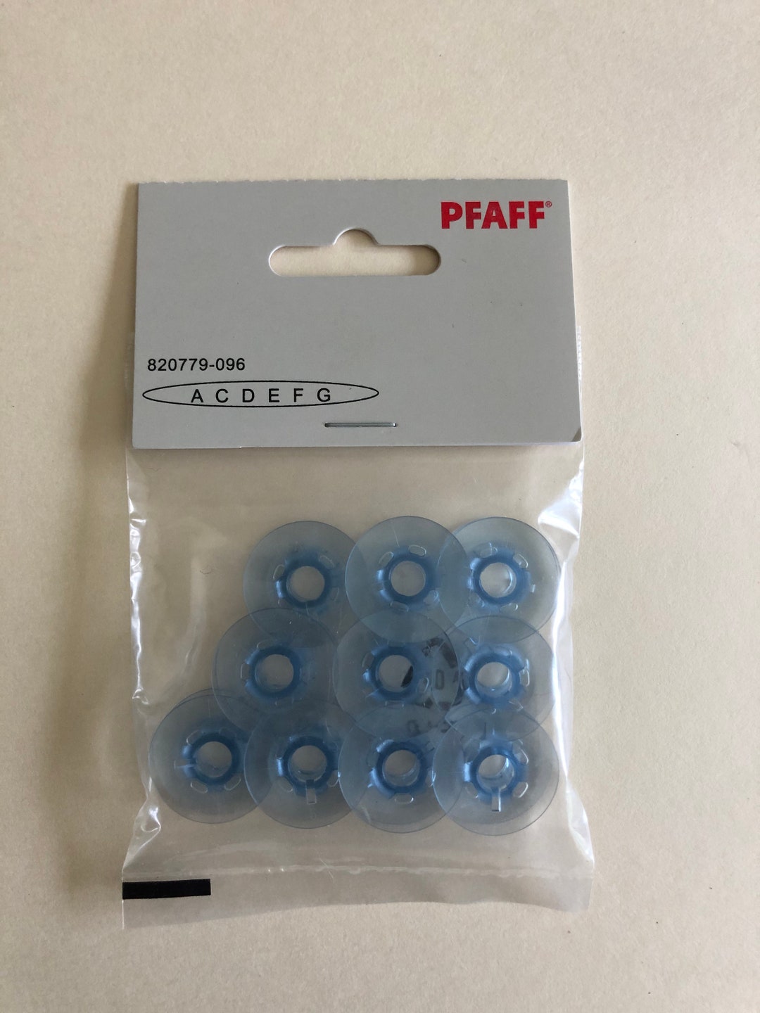 PFAFF Plastic Bobbins~10 Pack~ Blue - Etsy