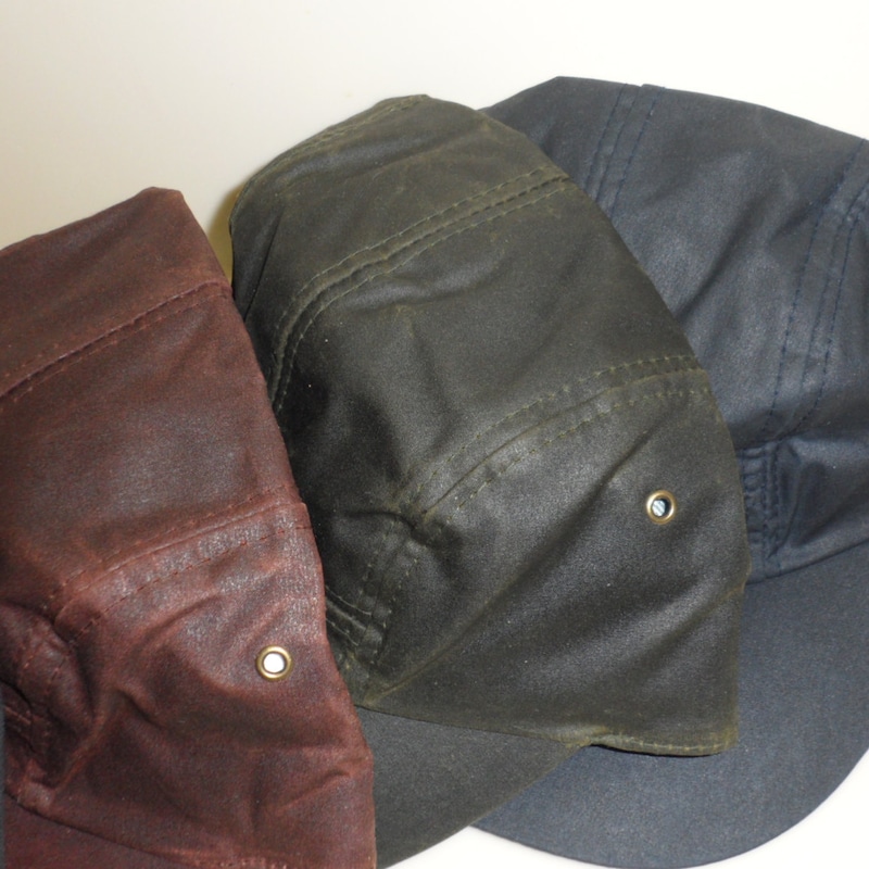 Mens Wax Canvas Cap - Etsy