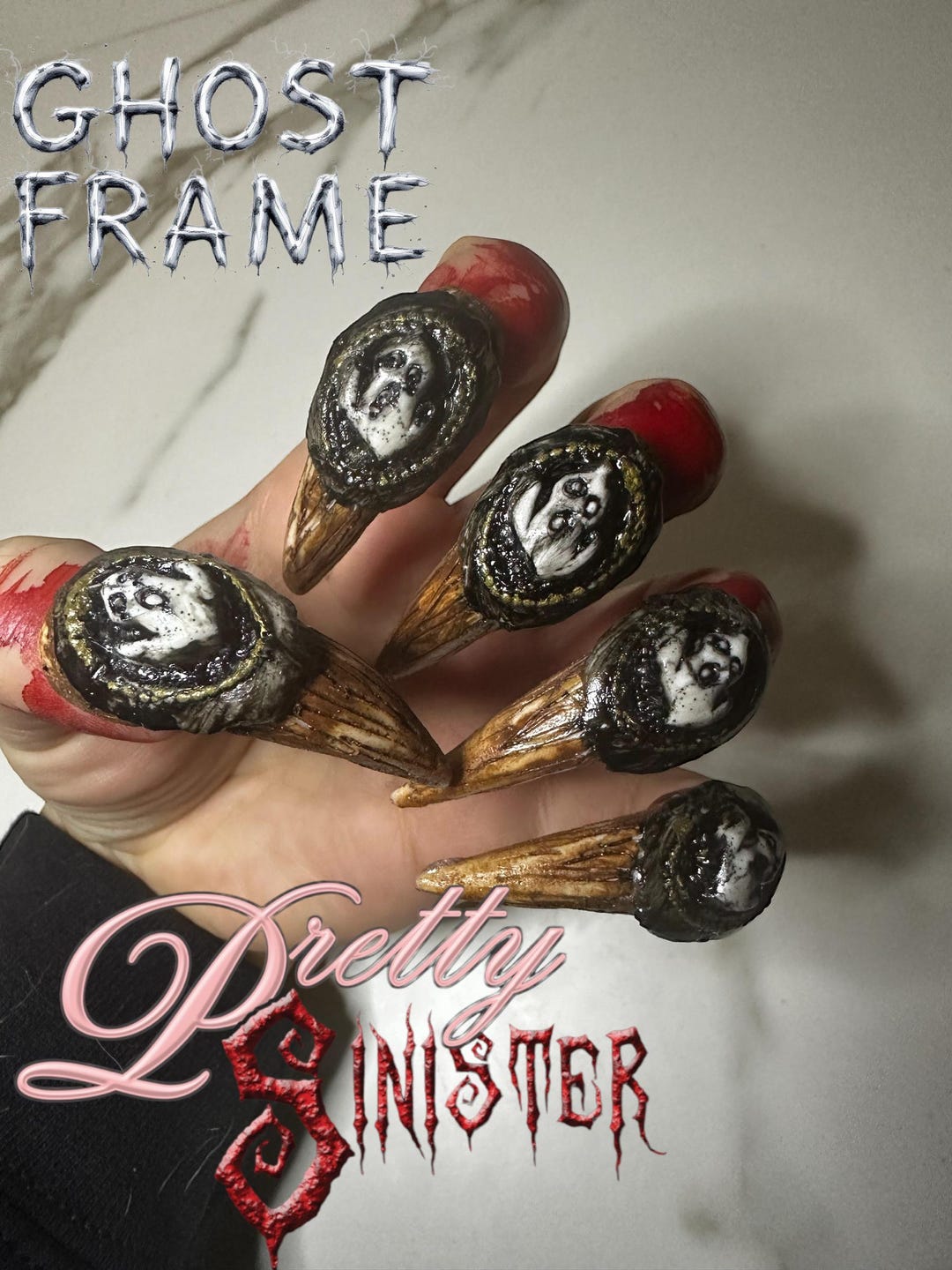 Ghost Frame Claws - Etsy