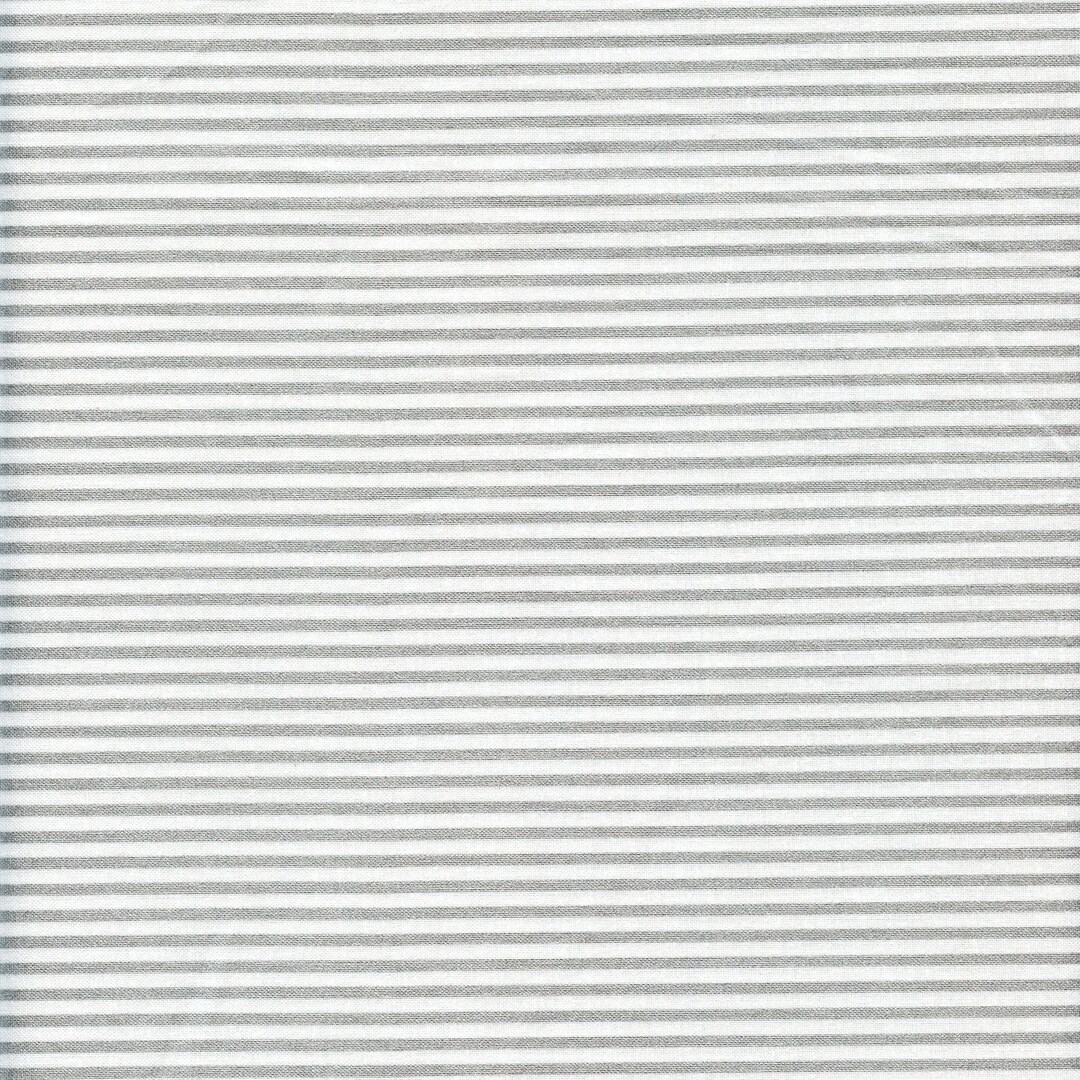 Silver Small Stripe Sparkle Riley Blake Cotton Fabric SC545 Silver, by ...
